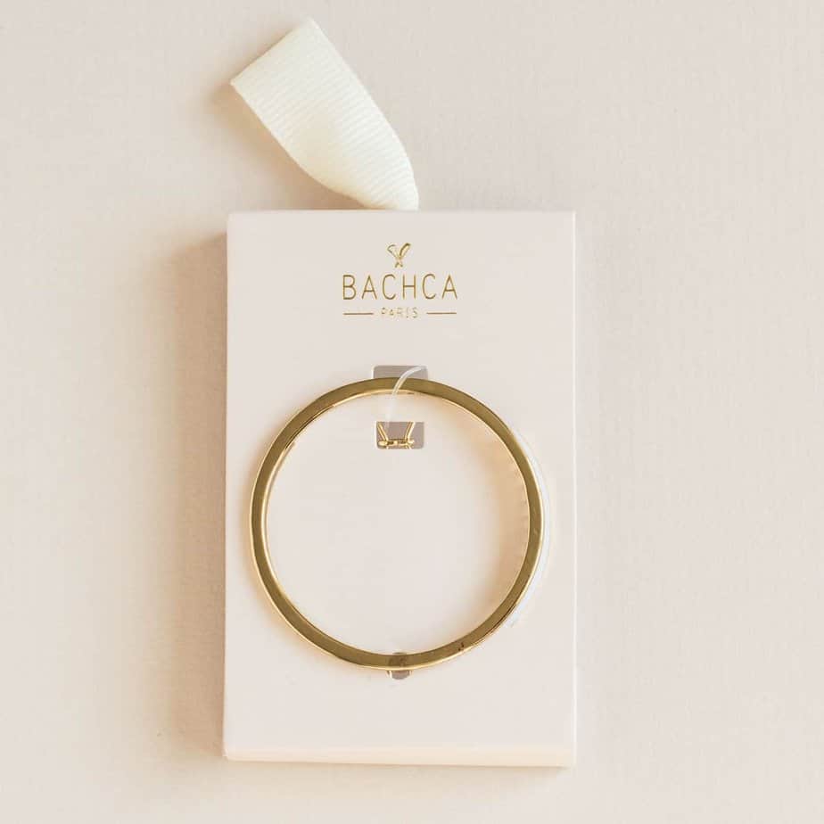 Bachca Gold Round Barrette - Silverado Jewellery