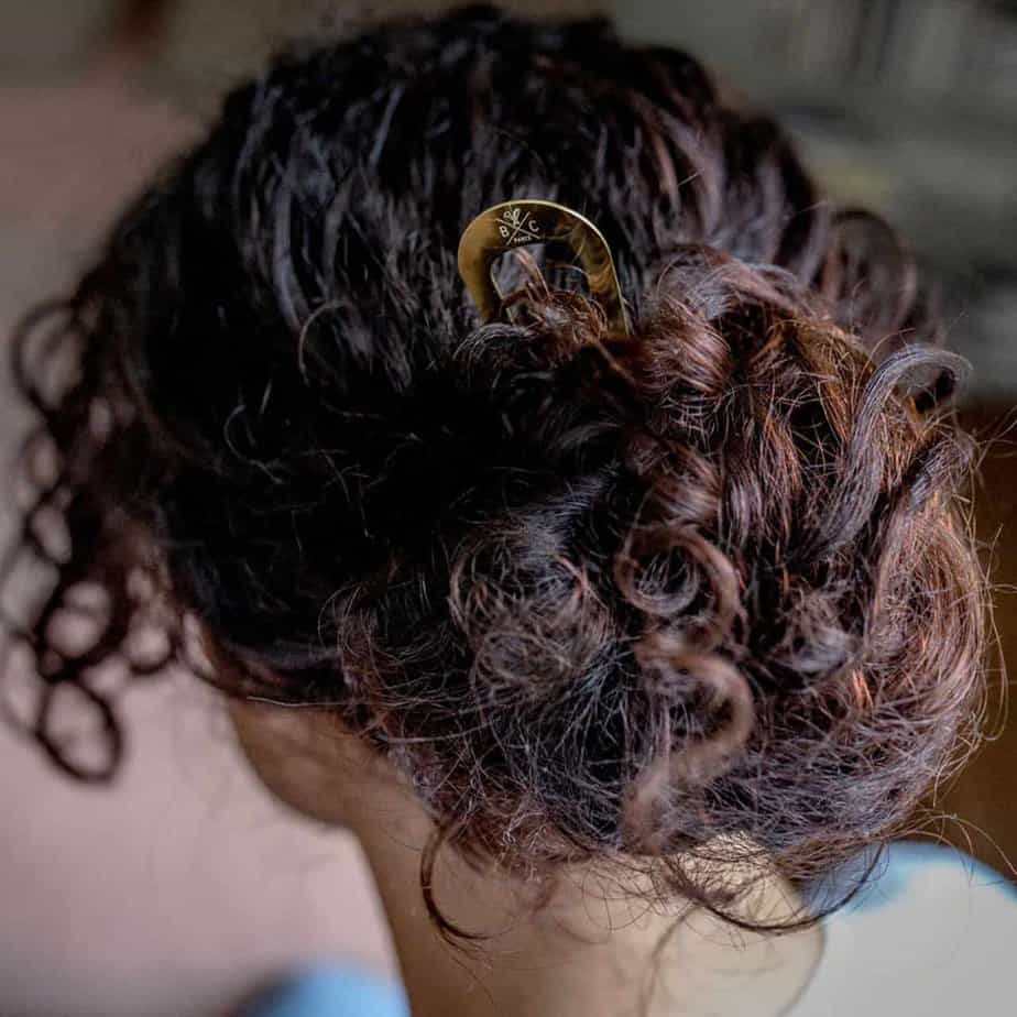 Bachca Gold Hair Bun Pick - Silverado Jewellery