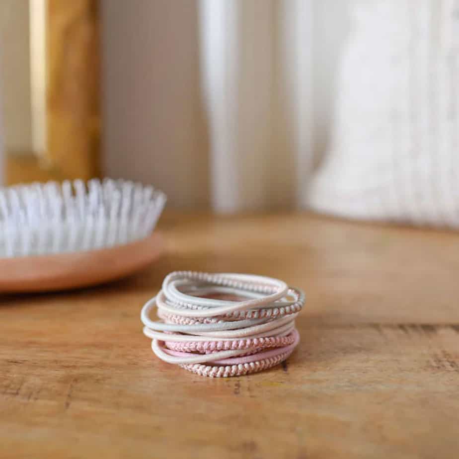 Bachca Fine Hair Elastic Pack- Silverado Jewellery